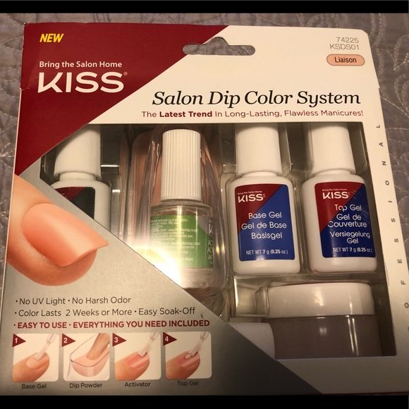 Bath & Body | Kiss Salon Dip Color System Flawless Manicures | Poshmark